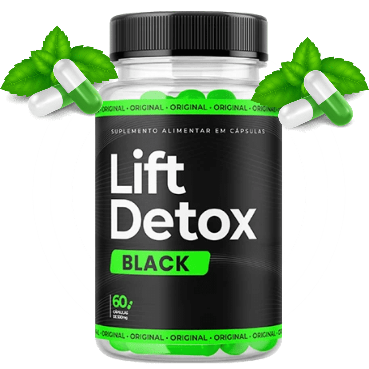 Lift Detox Black 60 Capsulas Original Onde Comprar? (CUIDADO!)